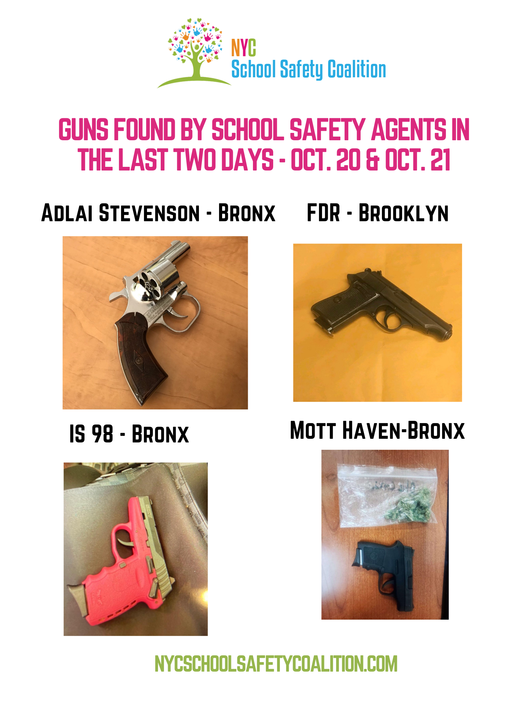 NY Post: NYC school weapons recoveries have skyrocketed by 80 percent ...